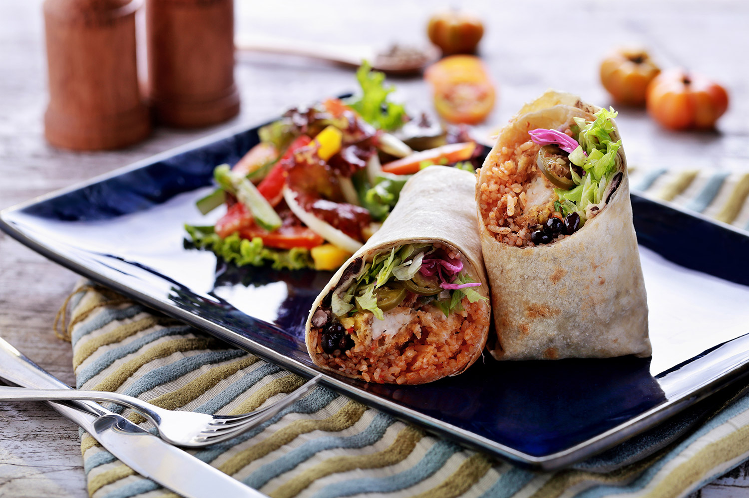 Cowboy Wrap With Honey Beans Recipe | Burleson's Honey